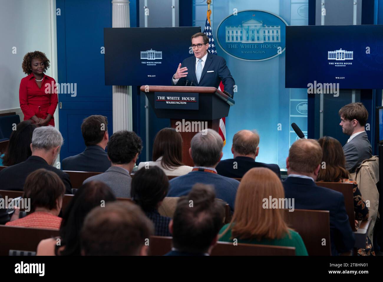 NSC Coordinator for Strategic Communications John Kirby participates in ...