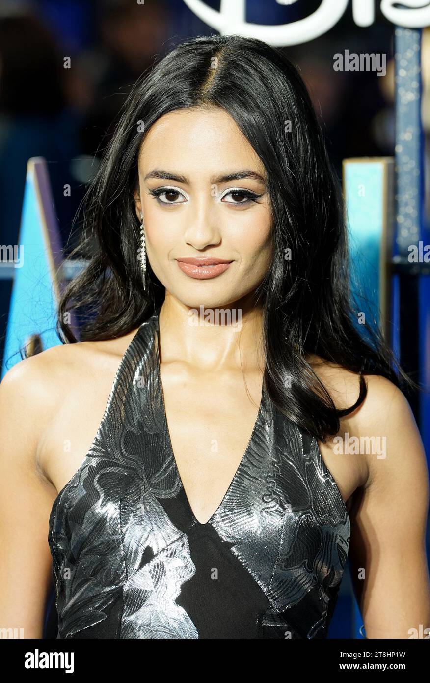 Sabrina Bahsoon attending the UK premiere of Wish at Odeon Luxe ...