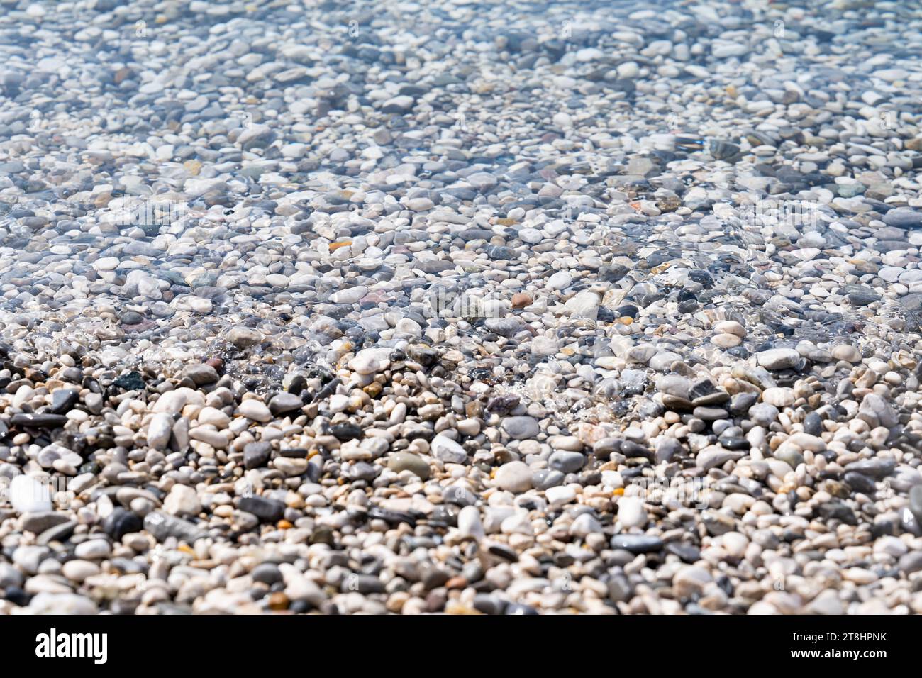 beautiful background of pebbles close up Stock Photo - Alamy