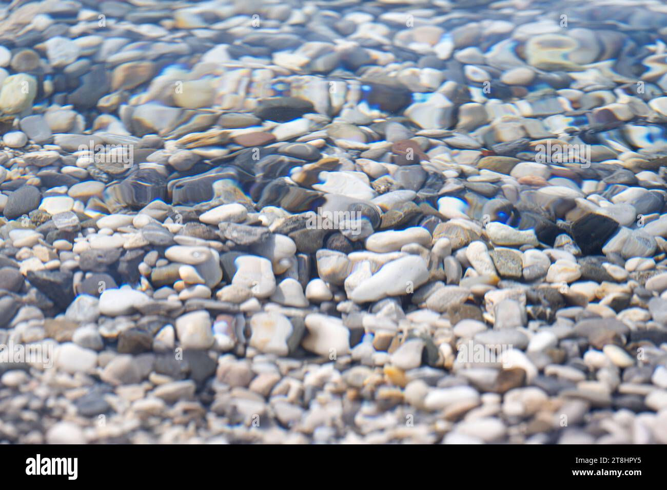 beautiful background of pebbles close up Stock Photo - Alamy