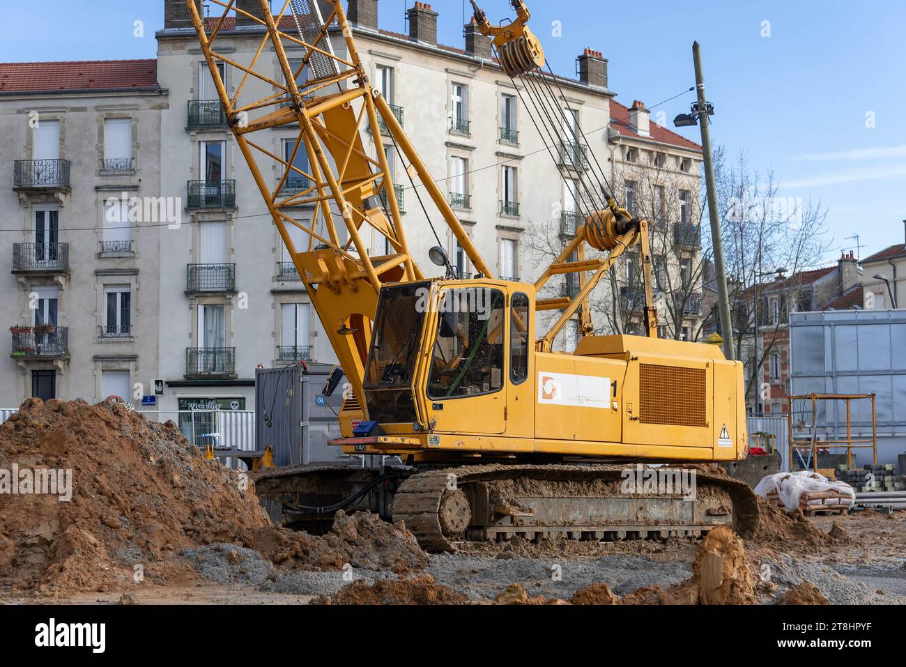 Hydraulic cable excavators hi-res stock photography and images - Alamy