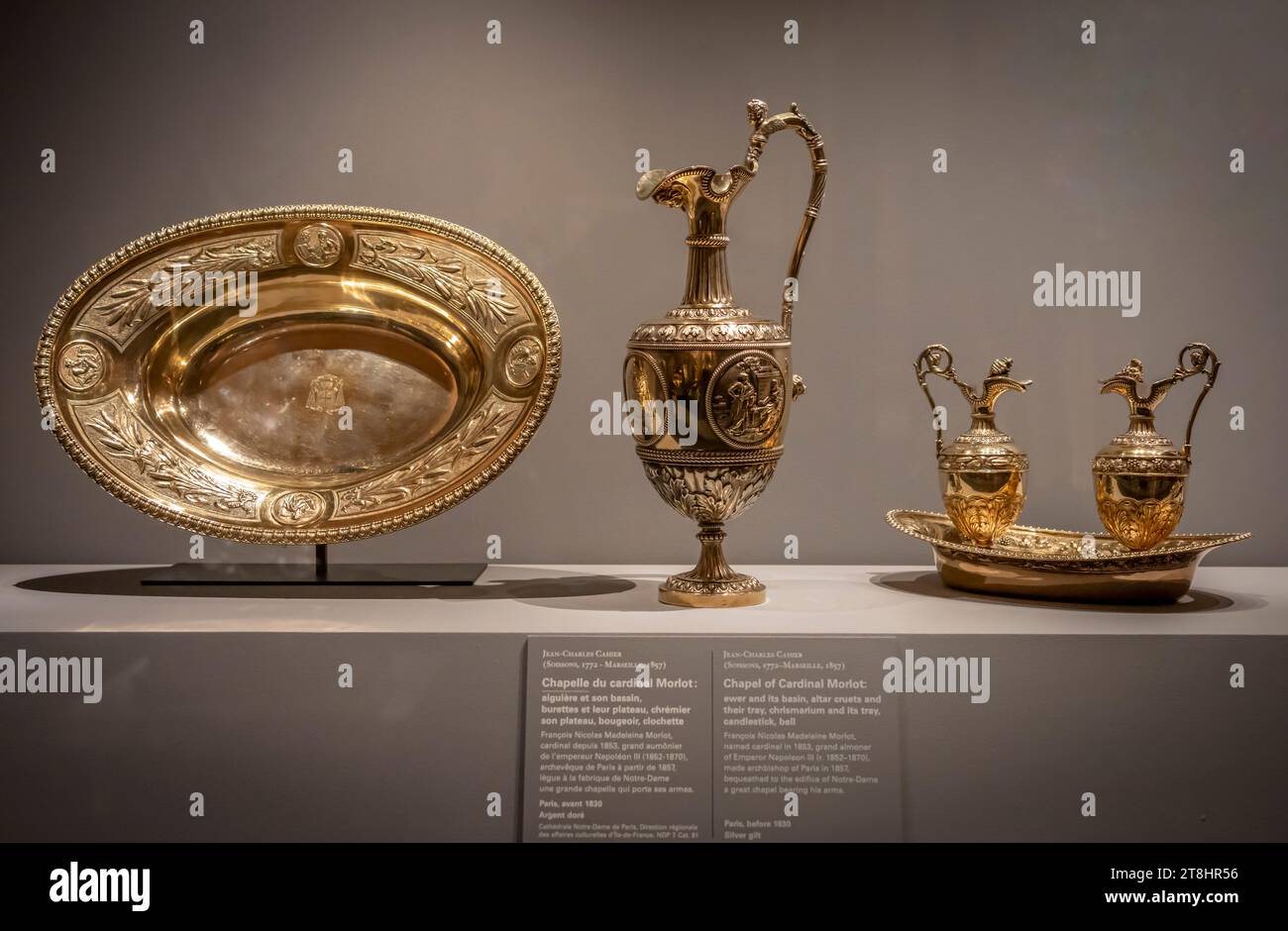 Paris, France - 11 16 2023: Louvre Museum. The Treasure of Notre-Dame ...