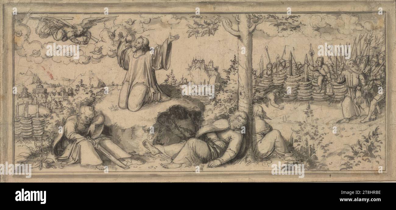 Christ's Prayer on the Mount of Olives, Lucas Cranach the Elder Ä., Kronach 1472 - 1553 Weimar ...