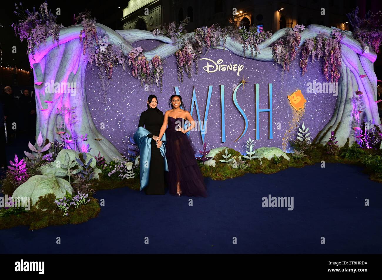 London, UK. 20th Nov, 2023. Julia Michaels and Ariana DeBose attends ...