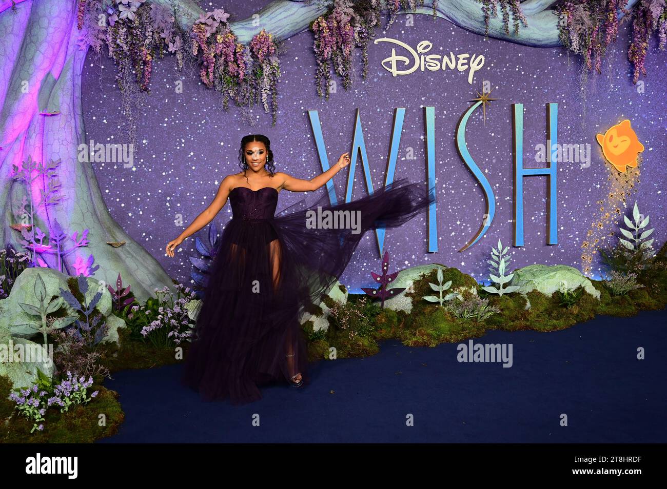 London, UK. 20th Nov, 2023. Ariana DeBose attends Disney -"WISH" UK ...