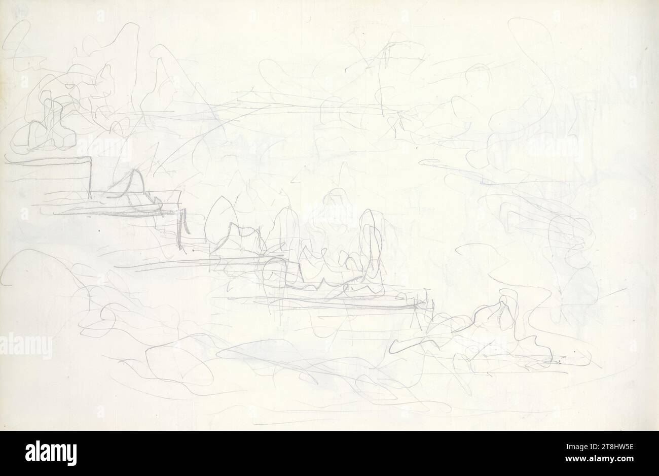 Various sketches, sketchbook Romako Anton; 67 paginated pages, Anton ...