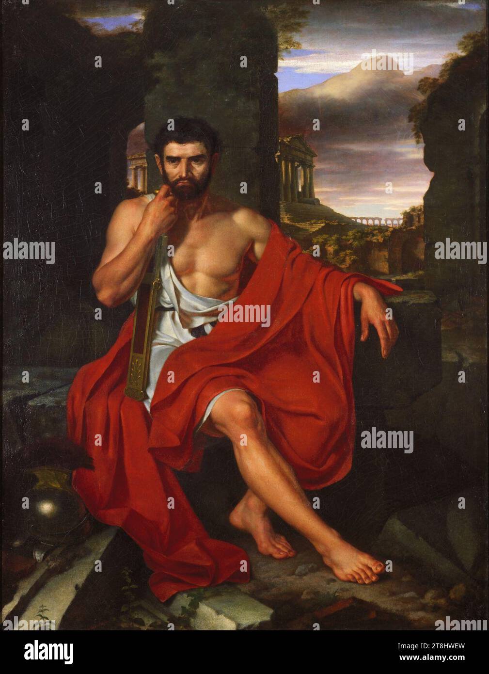John Vanderlyn - Caius Marius Amid the Ruins of Carthage Stock Photo ...