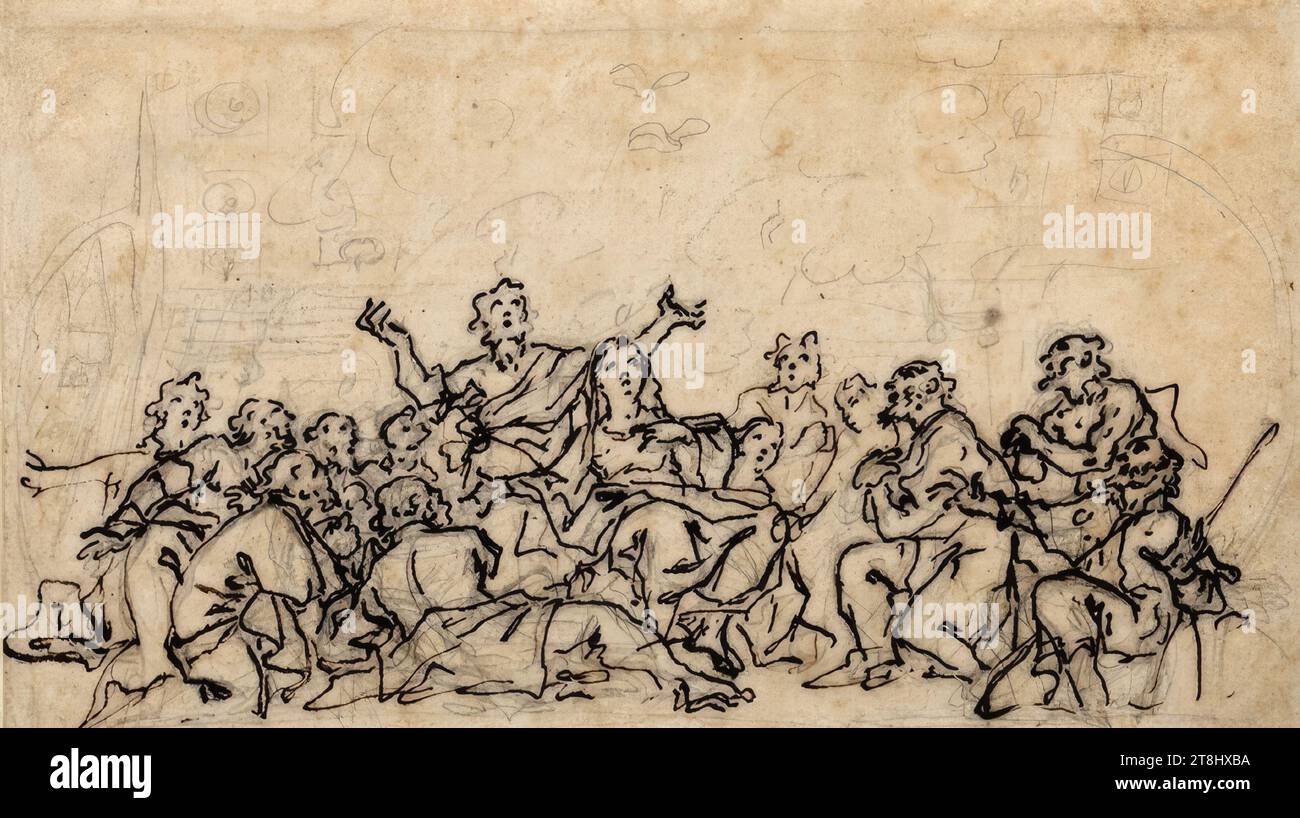 Pentecost miracle, Daniel Gran, Vienna around 1694 - 1757 St. Pölten ...