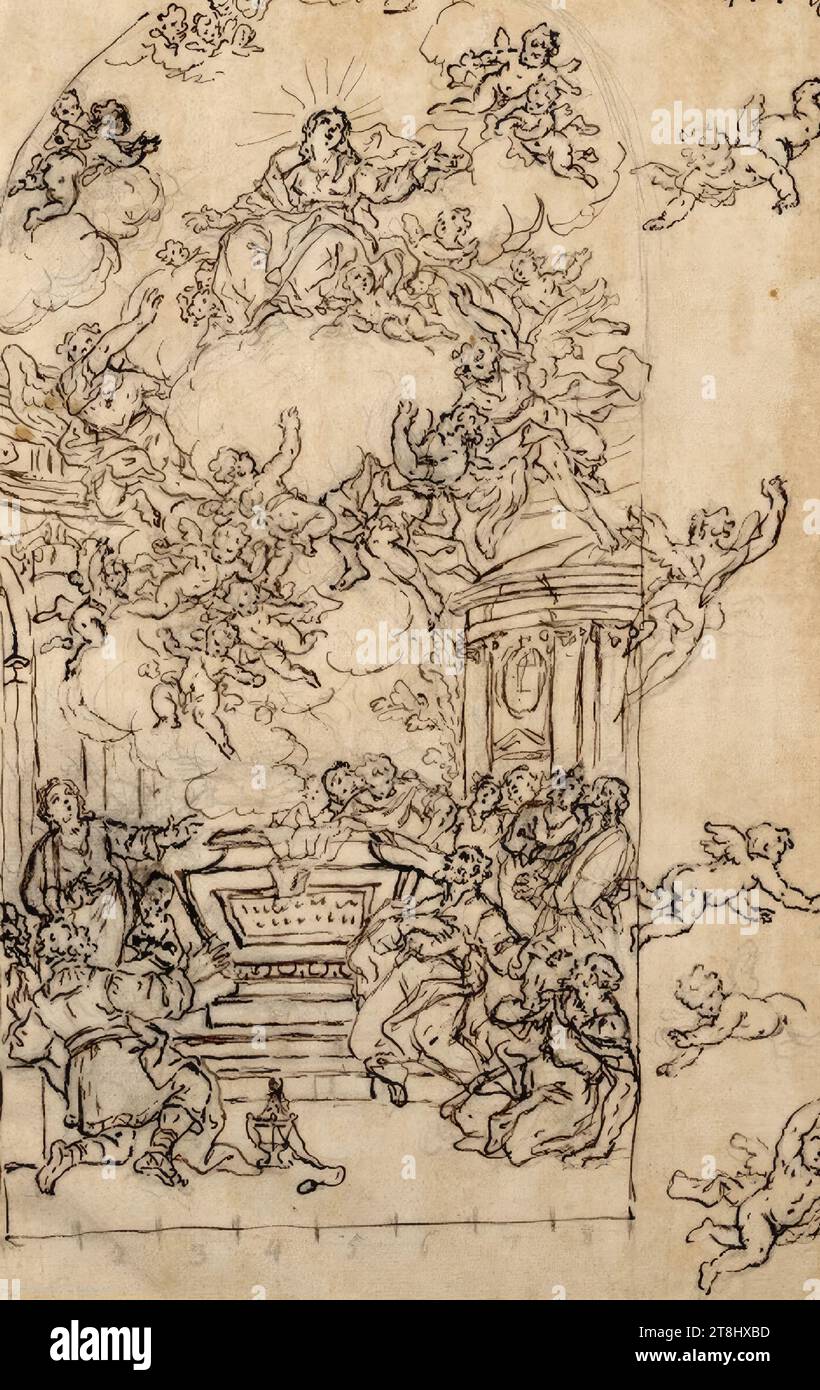 Assumption of Mary, Daniel Gran, Vienna around 1694 - 1757 St. Pölten ...