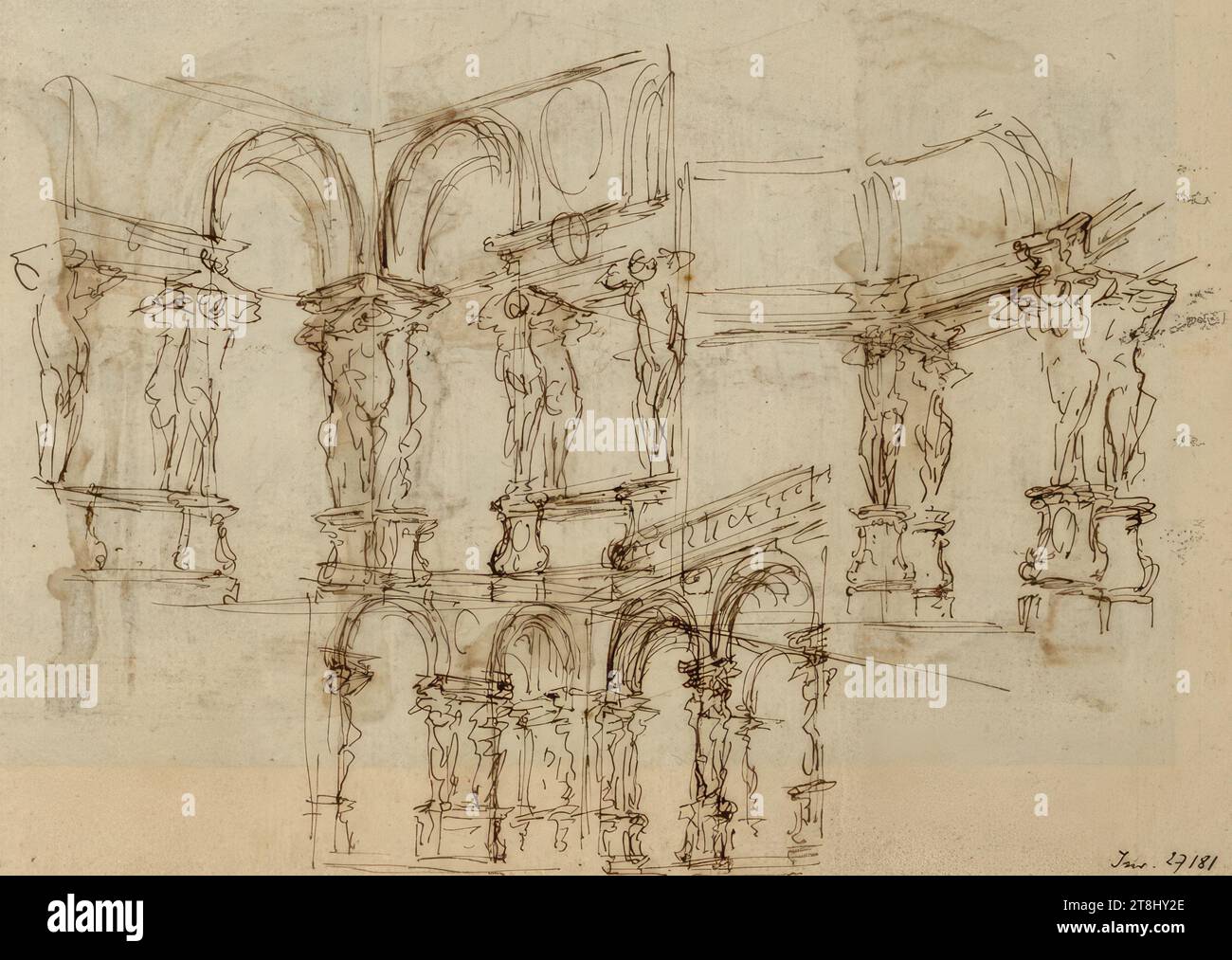 Two story arcade architecture hi-res stock photography and images - Alamy