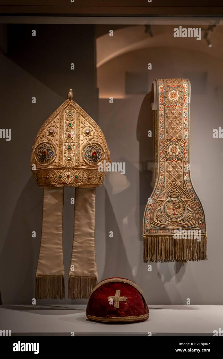 Paris, France - 11 16 2023: Louvre Museum. The Treasure of Notre-Dame ...