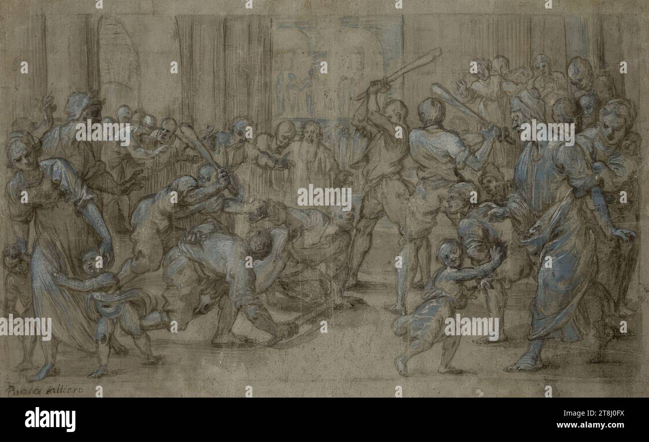 Martyrdom of Saint Judas Taddäus, Belisario Corenzio, Achaea, Greece ...