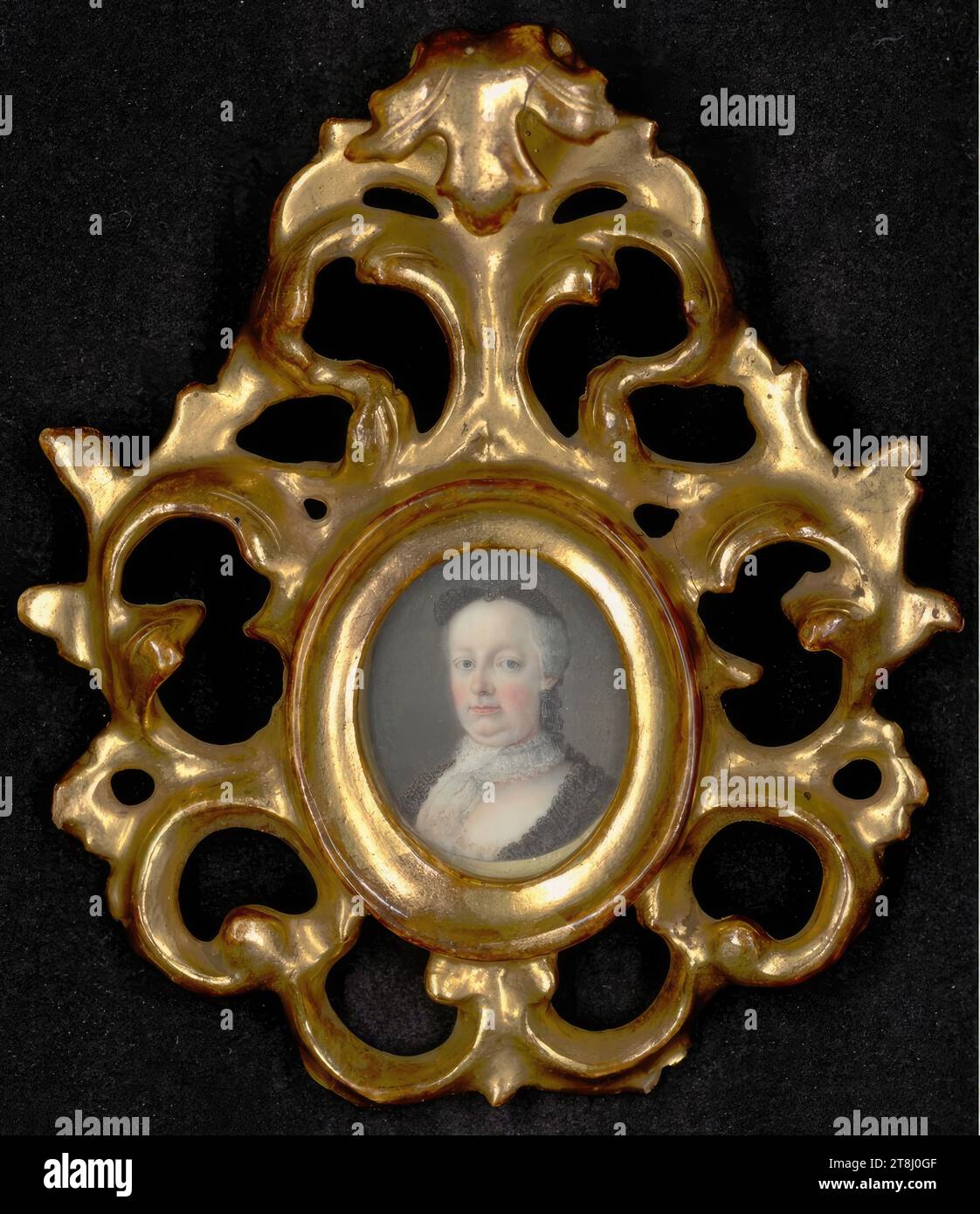 Maria Theresa of Austria, German Empress, 1717-1780, in widow's costume ...