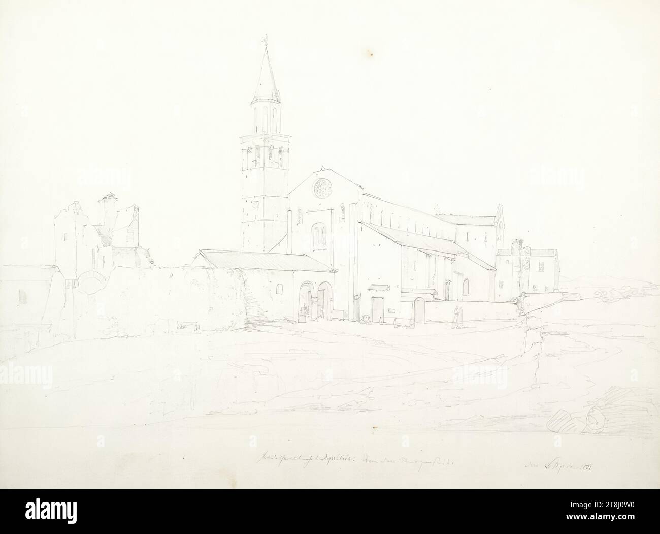 Church of Aquileia, Fendi Peter sketchbook; 52 paginated pages, Peter ...