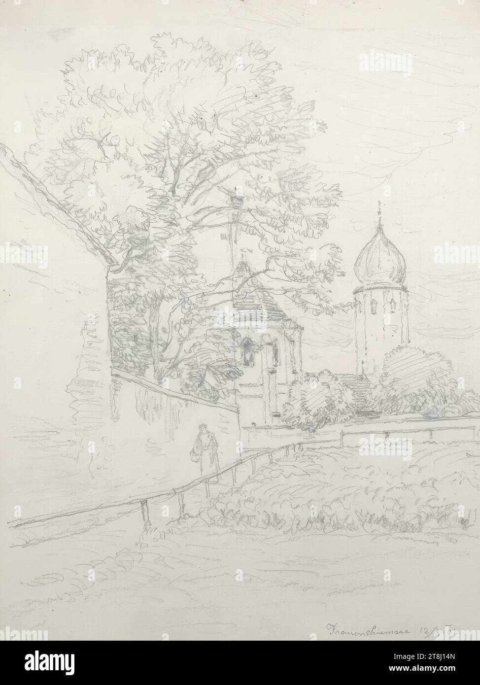 Frauenchiemsee, August 12, 1902, sketchbook Ribarz Rudolf; 30 paginated ...