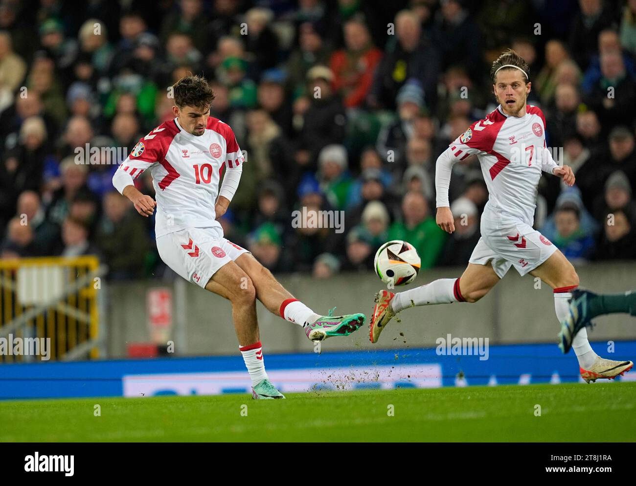 Windsor Park, Belfast, Northern Ireland. 20th Nov, 2023. Matthew O ...