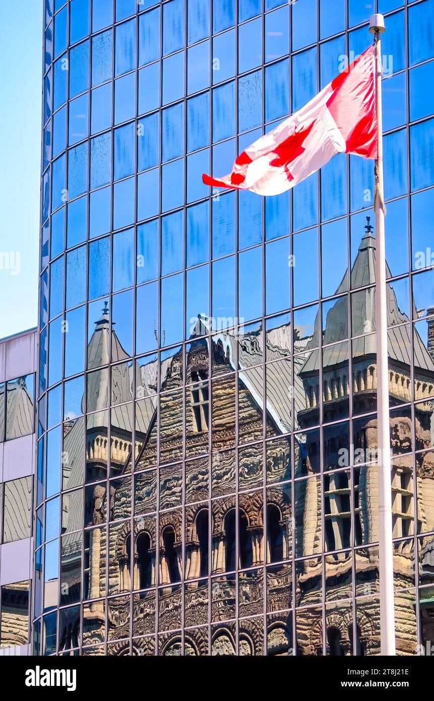 Old City Hall exterior architecture and facade, Toronto, Canada Stock ...