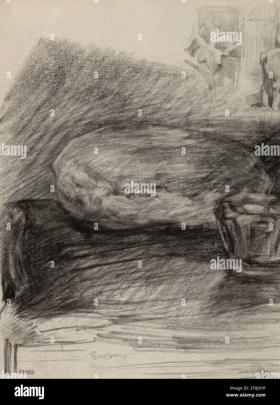 Still life with a loaf of bread, James Ensor, Ostende 1860 - 1949 ...