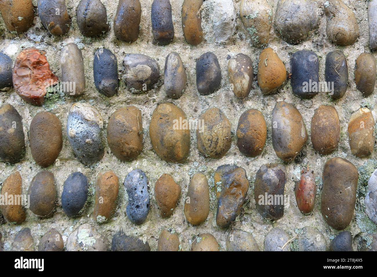 Wall of large stones Stock Photo - Alamy