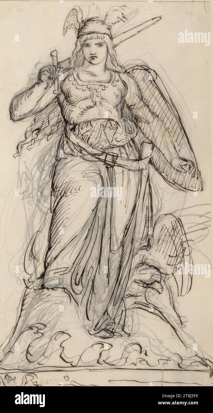 Allegorical representation, Rudolf Weyr, Vienna 1847 - 1914 Vienna ...