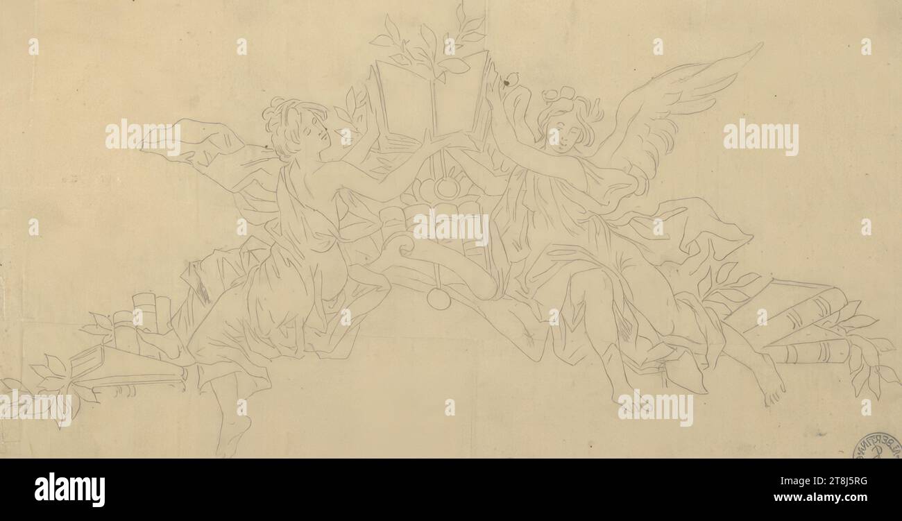Allegorical representation, Rudolf Weyr, Vienna 1847 - 1914 Vienna ...