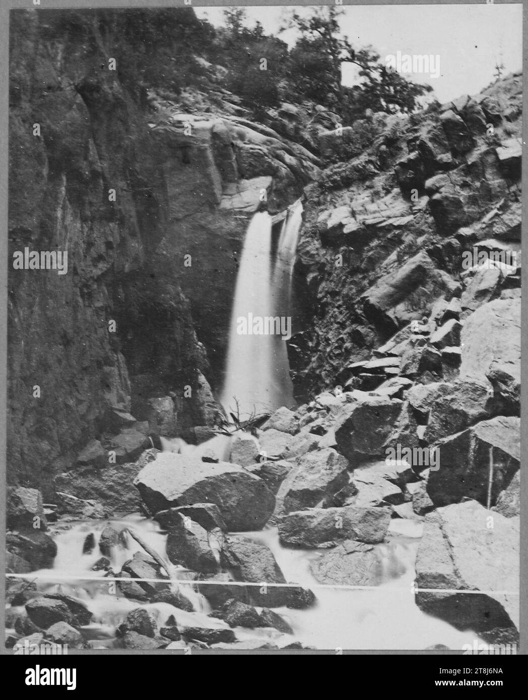 Ute Falls, in Ute Pass, Colorado Stock Photo - Alamy