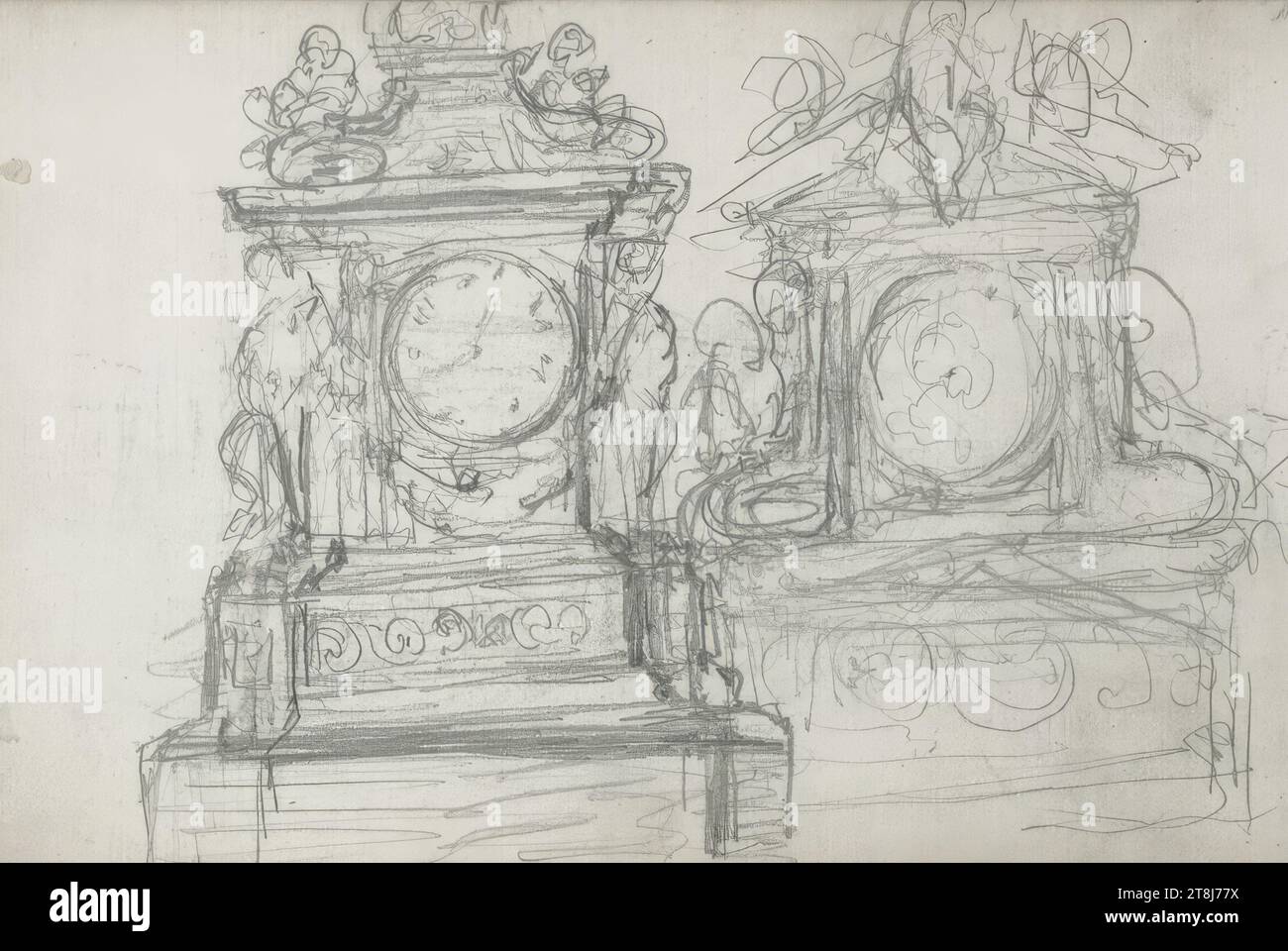 Baroque grandfather clocks hi-res stock photography and images - Alamy