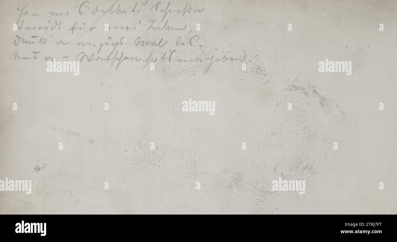 Poem, sketchbook Swoboda Emerich Alexius; 60 paginated pages, Emerich ...