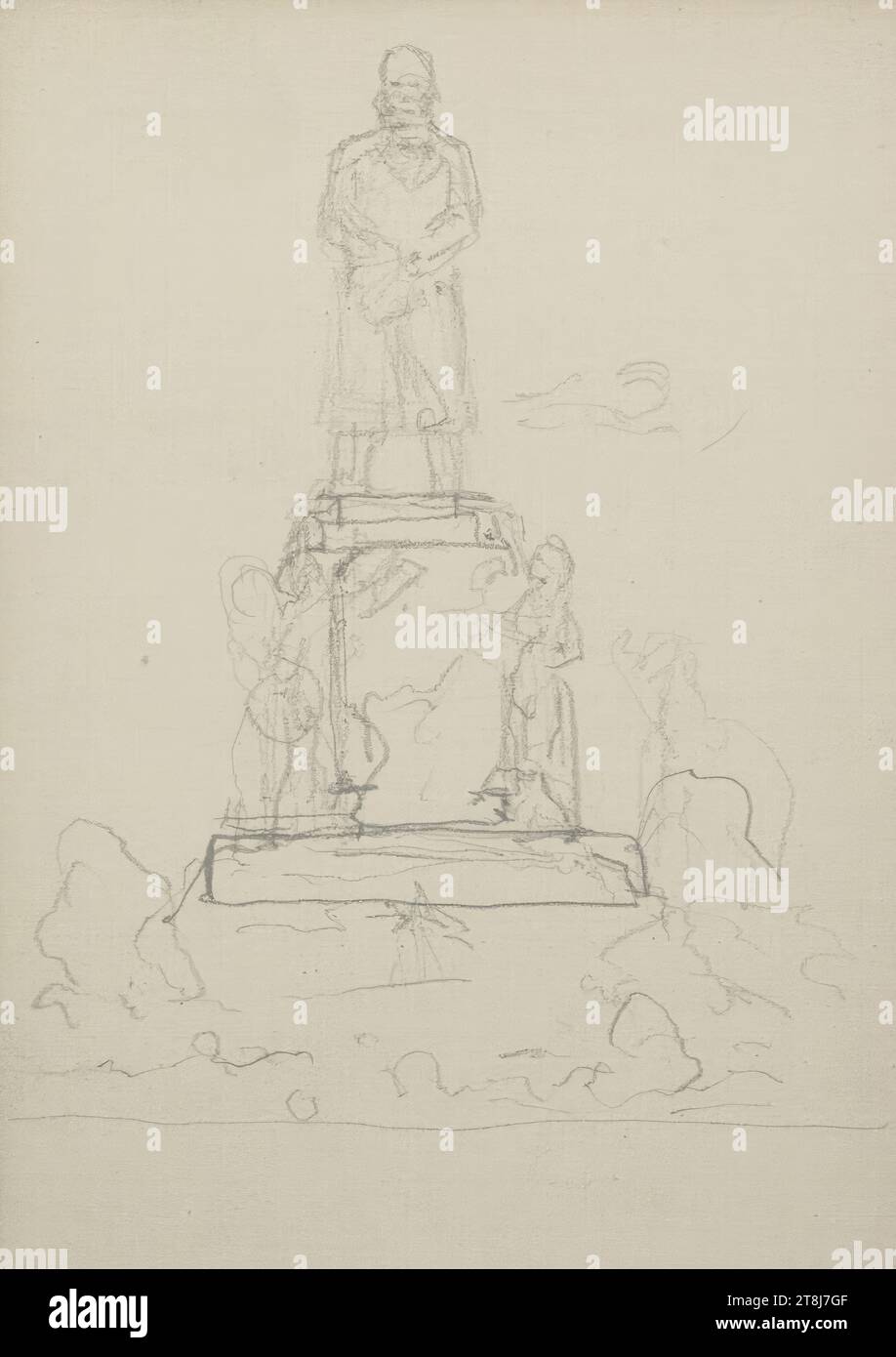 Design for a monument, sketchbook Swoboda Emerich Alexius; 32 paginated ...