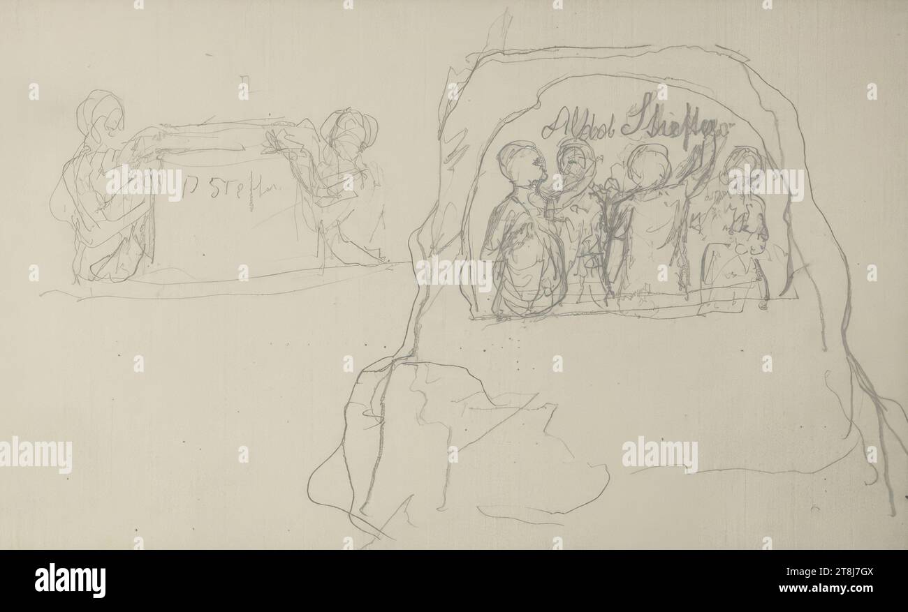 Design for a monument, sketchbook Swoboda Emerich Alexius; 32 paginated ...