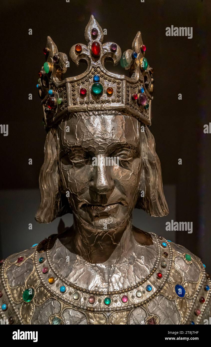 Paris, France - 11 16 2023: Louvre Museum. The Treasure of Notre-Dame ...