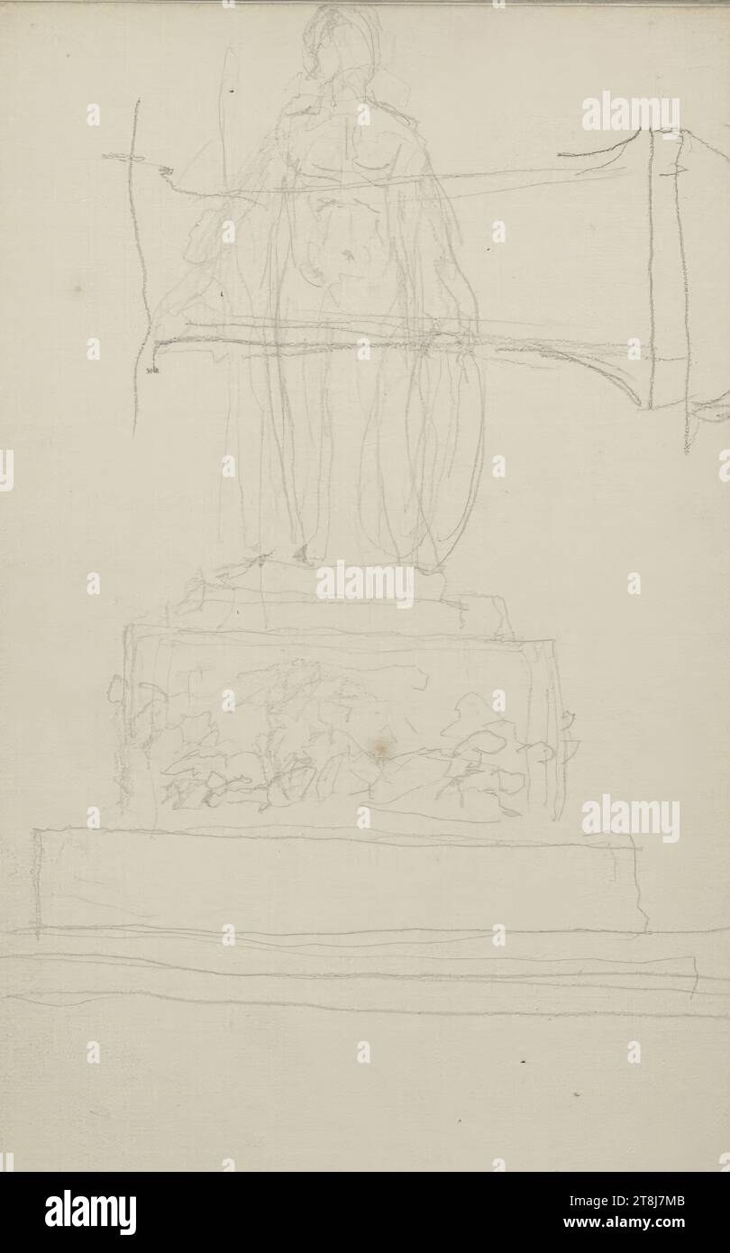Design for a monument, sketchbook Swoboda Emerich Alexius; 32 paginated ...