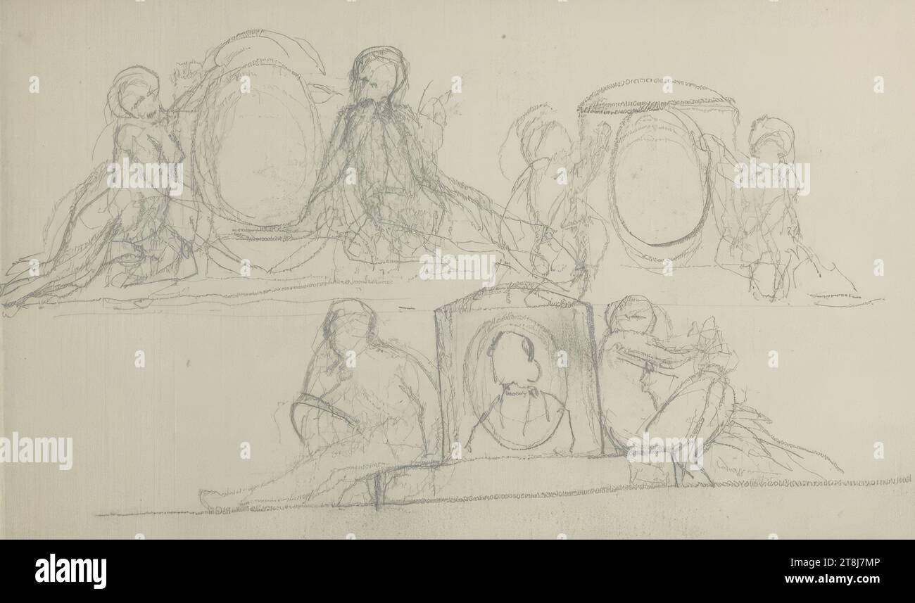 Design for a monument, sketchbook Swoboda Emerich Alexius; 32 paginated ...