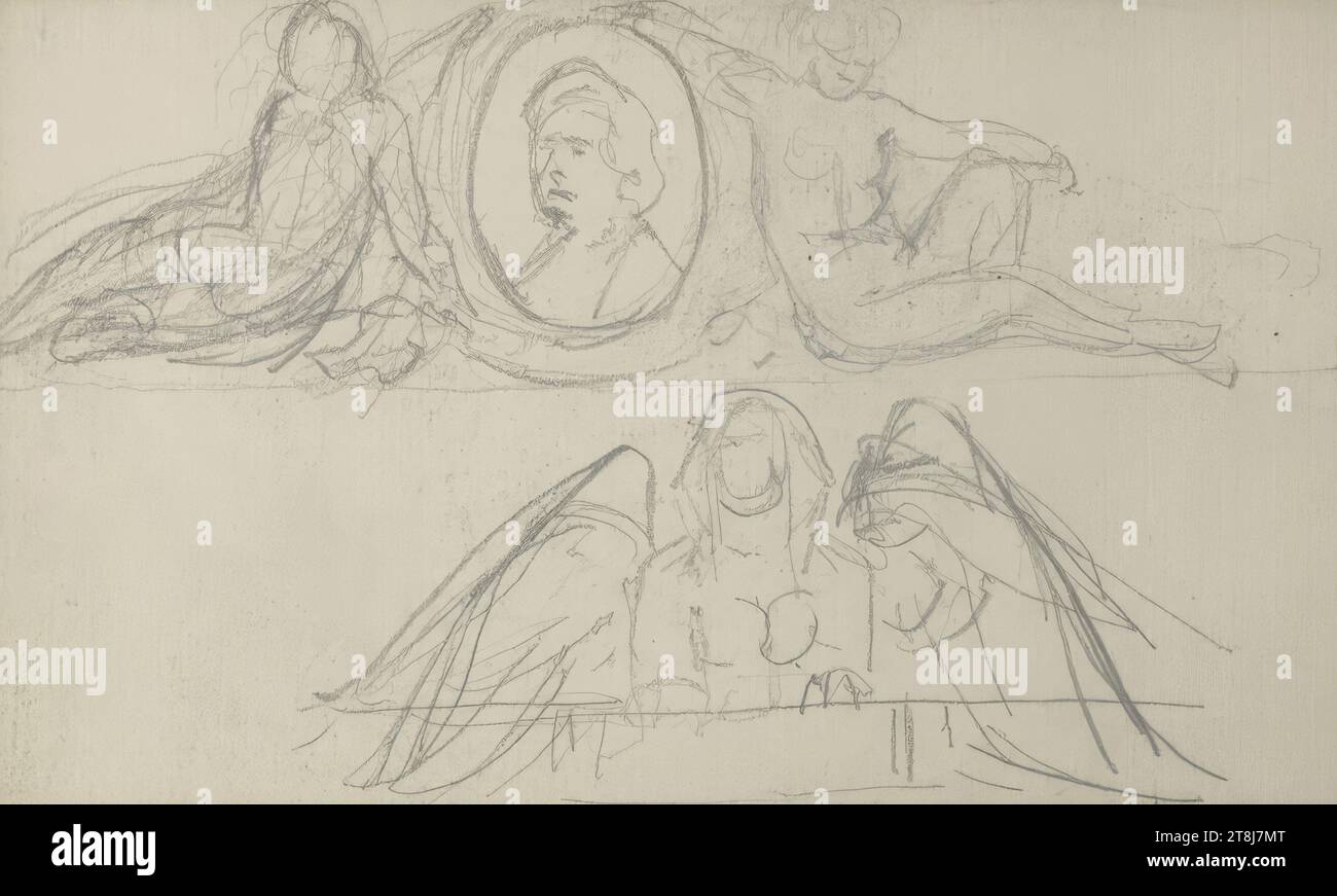 Design for a monument, sketchbook Swoboda Emerich Alexius; 32 paginated ...