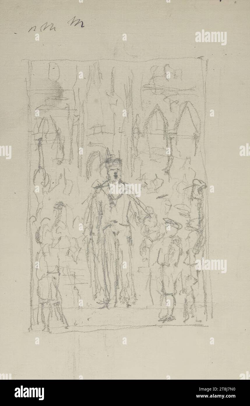 Design for a monument, sketchbook Swoboda Emerich Alexius; 32 paginated ...