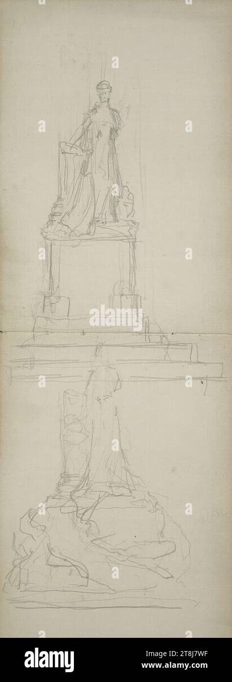 Sketches for monuments, sketchbook Swoboda Emerich Alexius; 47 ...