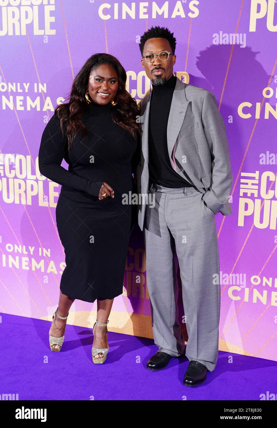 Danielle Brooks (left) and Corey Hawkins attending a screening for The ...