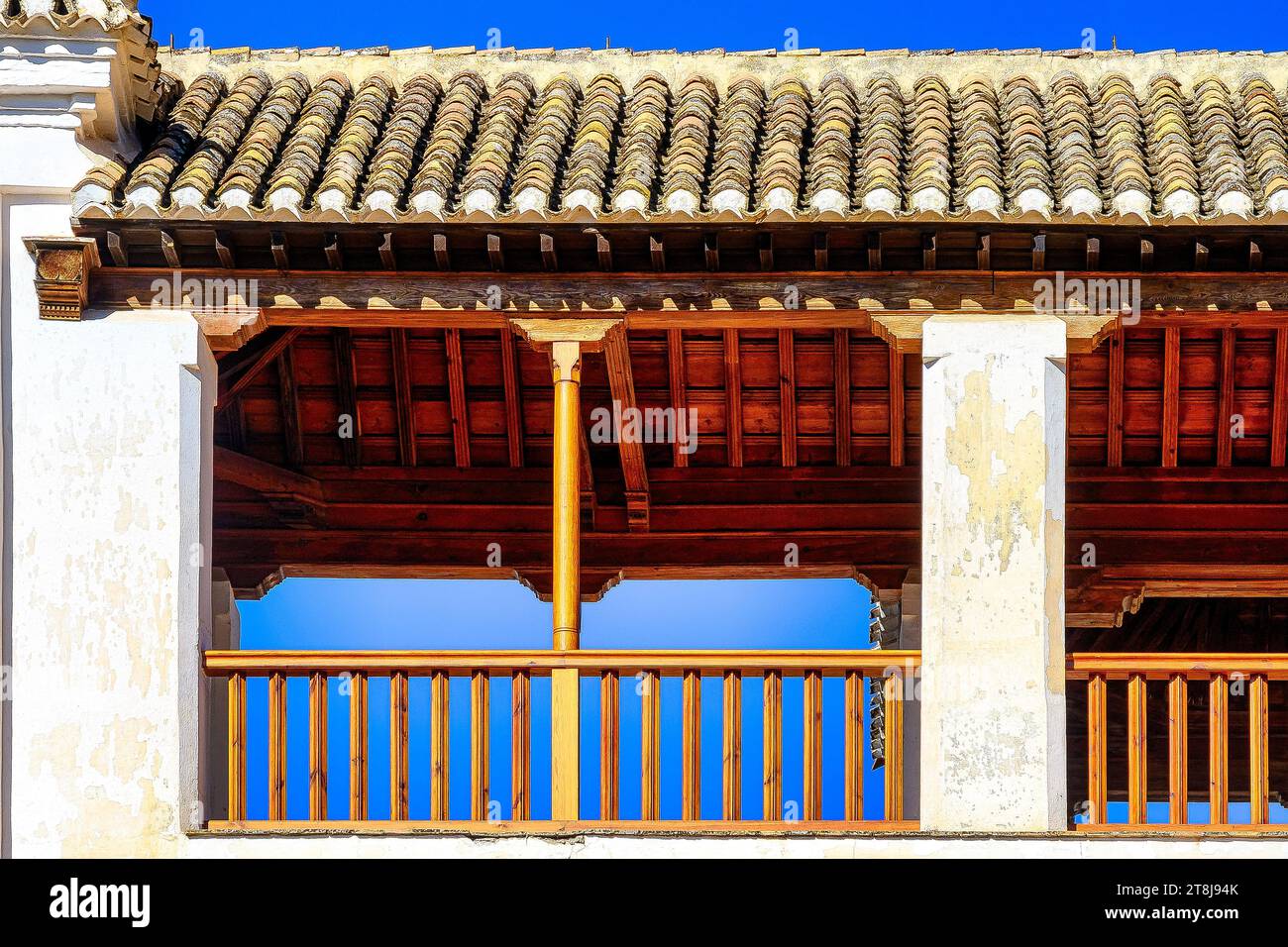 Architecture Alhambra Palace and Fortress Complex, Granada, Spain Stock ...