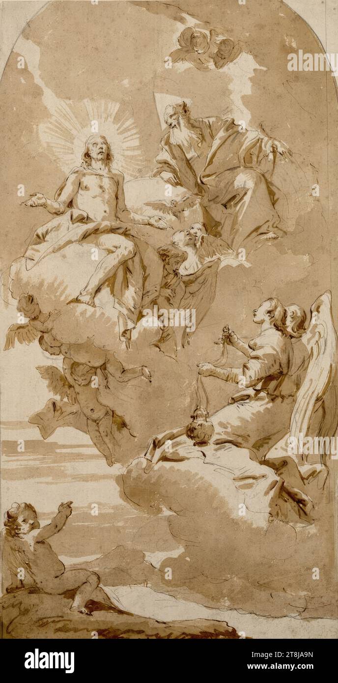 Adoration of the Trinity, Giovanni Battista Tiepolo, Venice 1696 - 1770 ...