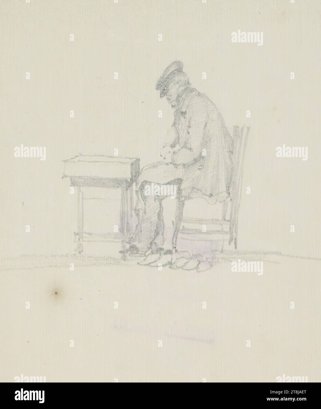 Various sketches, sketchbook Alt Franz; 20 pasted pages, Franz Alt ...