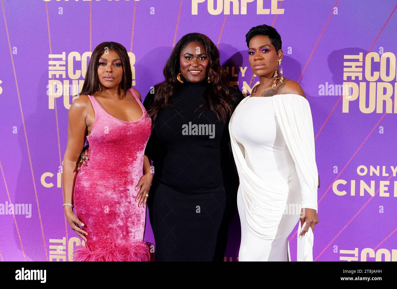 (left to right) Taraji P. Henson, Danielle Brooks and Fantasia Barrino ...