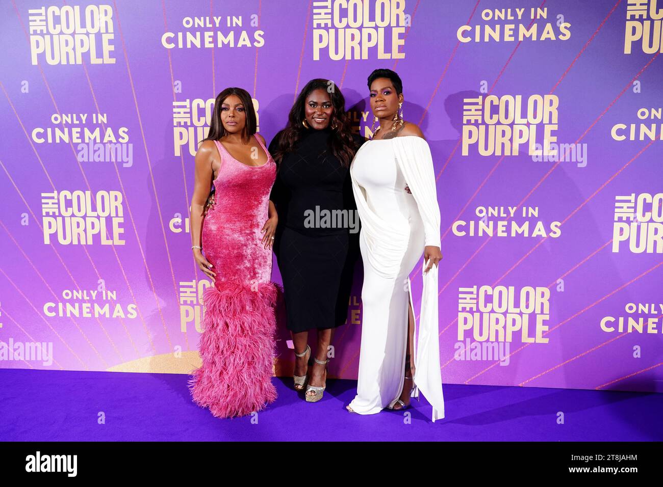(left to right) Taraji P. Henson, Danielle Brooks and Fantasia Barrino ...