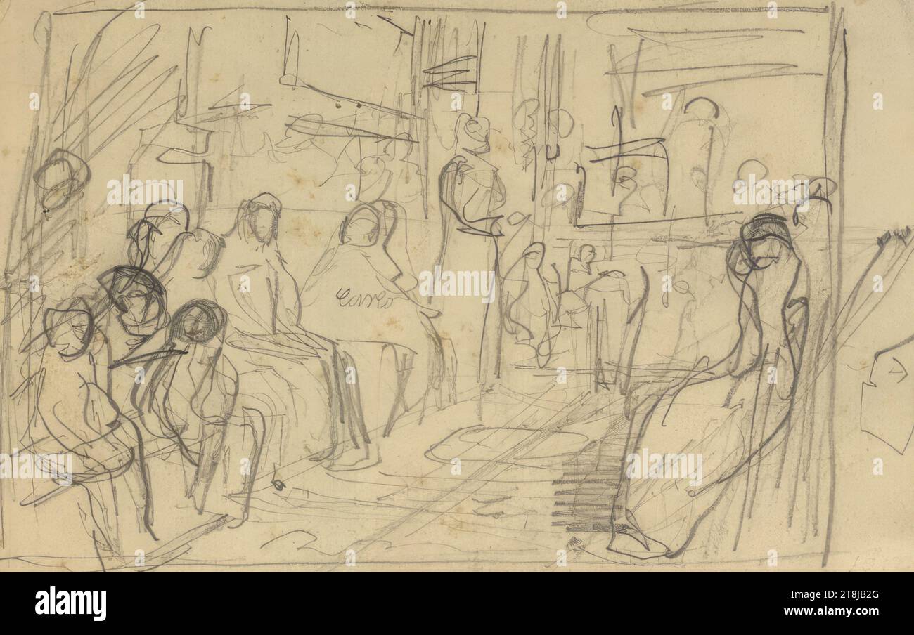 Study in the church, Cecil van Haanen, Vienna 1844 - 1914 Vienna ...