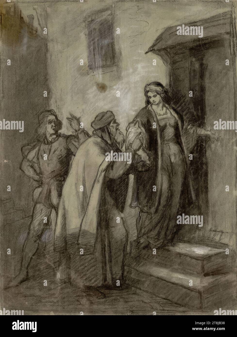 Shylock's Farewell to Jessica, Cecil van Haanen, Vienna 1844 - 1914 ...