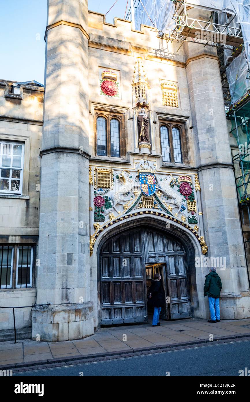 Historic Building in Cambridge, UK Stock Photo - Alamy