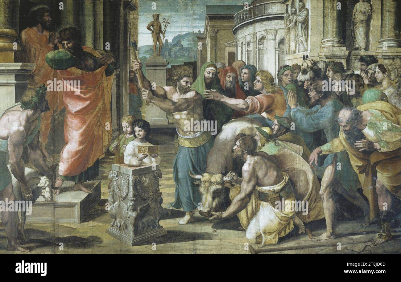 V&A - Raphael, The Sacrifice at Lystra (1515 Stock Photo - Alamy