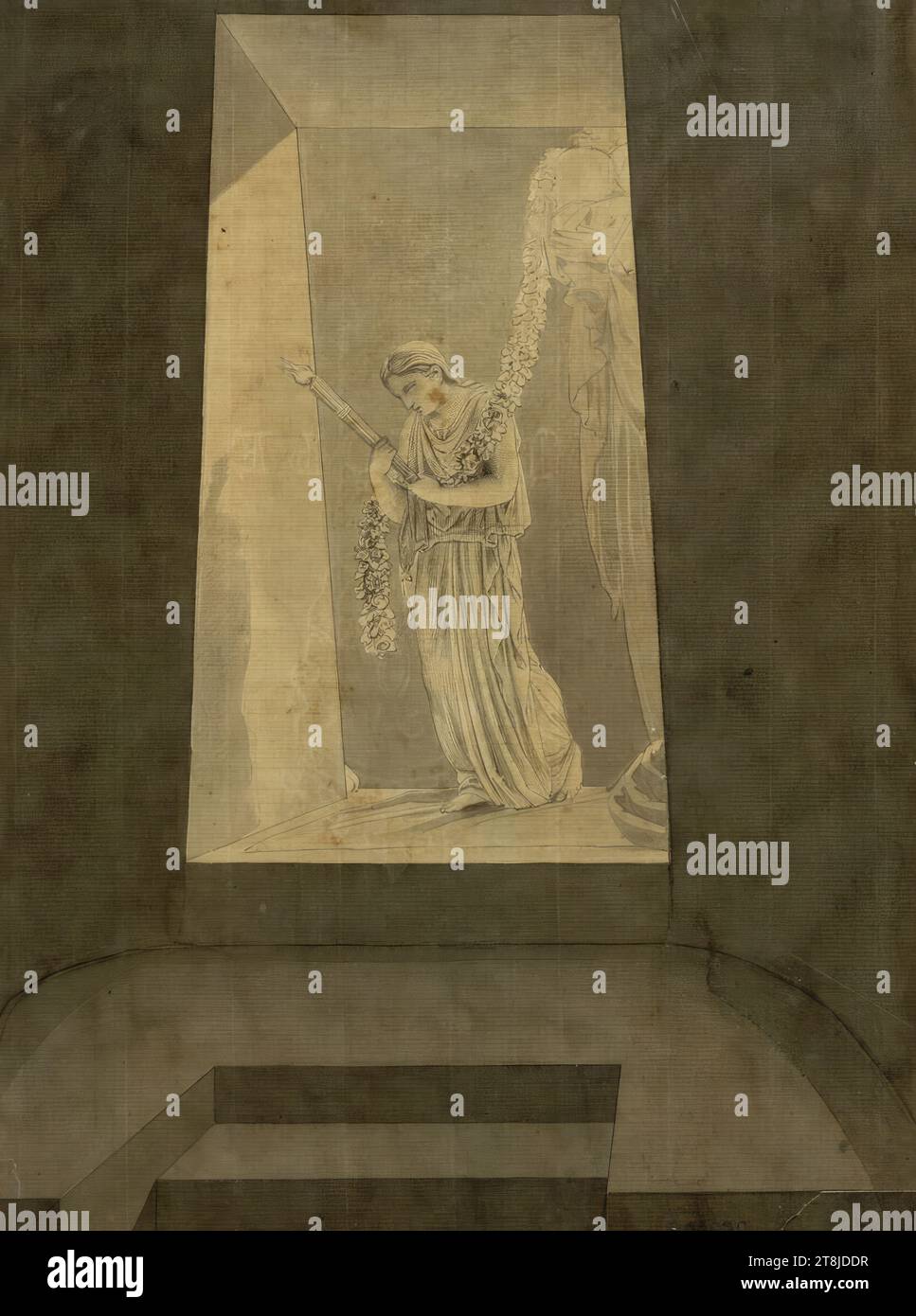 Design for the tomb of Marie Christine in the Augustinian Church of ...