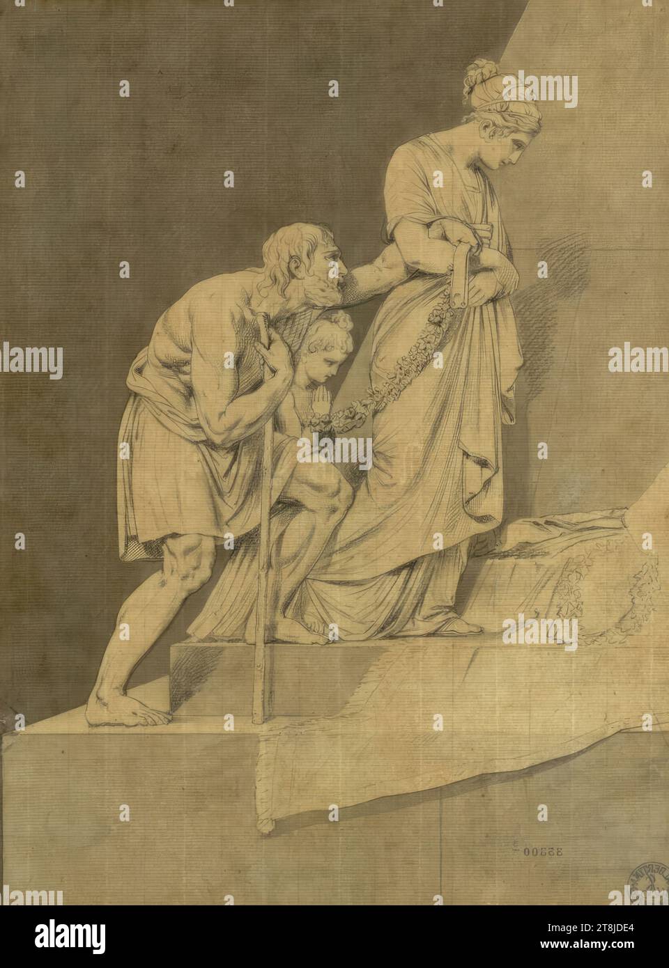 Design for the tomb of Marie Christine in the Augustinian Church of ...