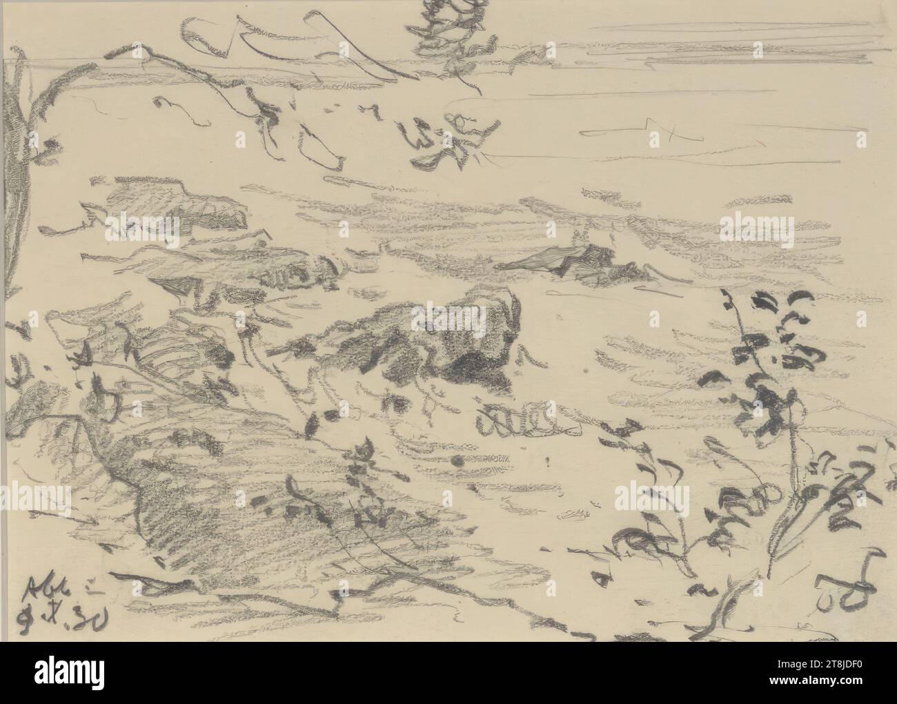 Coastal area near Abbazia, Hermann Heller, Vienna 1866 - 1949 ...