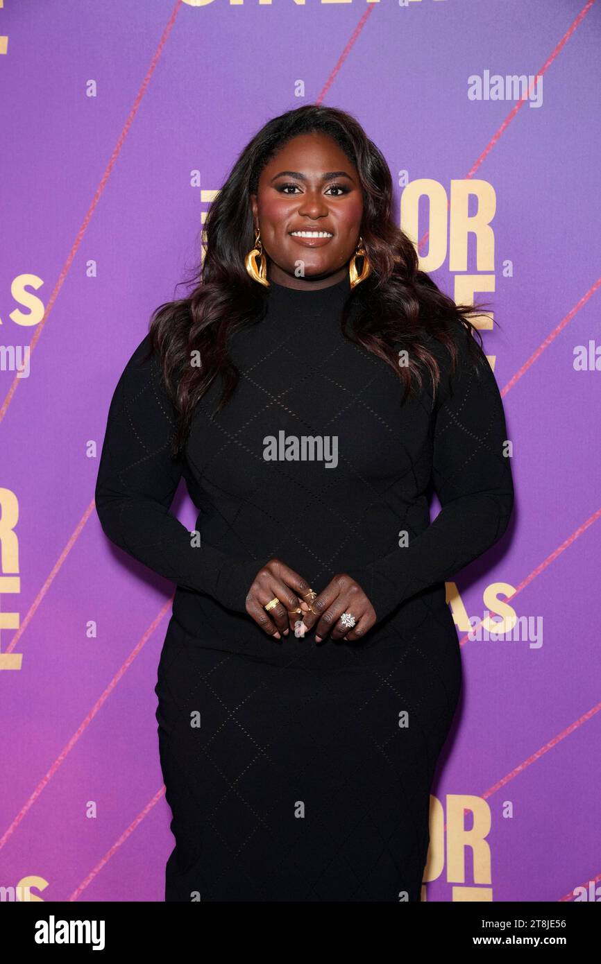 Danielle Brooks poses for photographers upon arrival at the screening ...